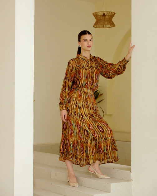 Aura Georgette – Grey Falcon